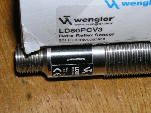 NEW – Wenglor LD86PCV3 Photoelectronic Retro-Reflex Sensor original box – CoSysS