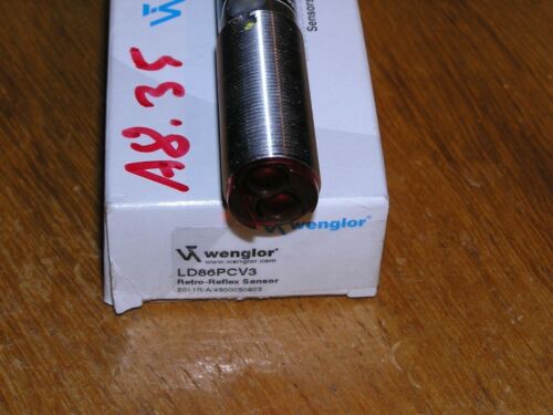 NEW – Wenglor LD86PCV3 Photoelectronic Retro-Reflex Sensor original box – CoSysS