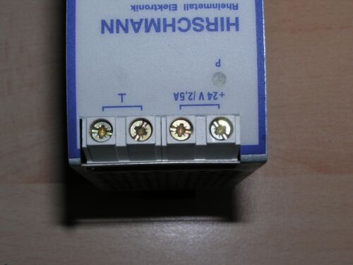 Hirschmann RPS60 943662001 943 662-001 Power Supply 24VDC 2.5A used ...