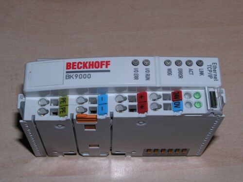 Beckhoff BK9000 Ethernet TCP/IP Bus Coupler TwinCAT used as new ...
