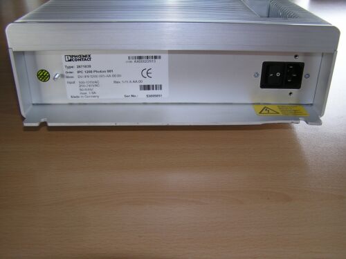 Phoenix Contact IPC 1200 Photon 001 2871839 Industrial PC Windows CE ...