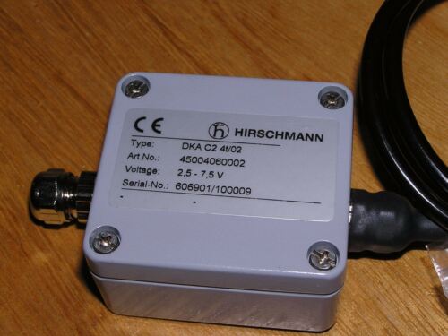 Unused – Hirschmann DKA C2 4t/02 45004060002 Compression Load Cell ...