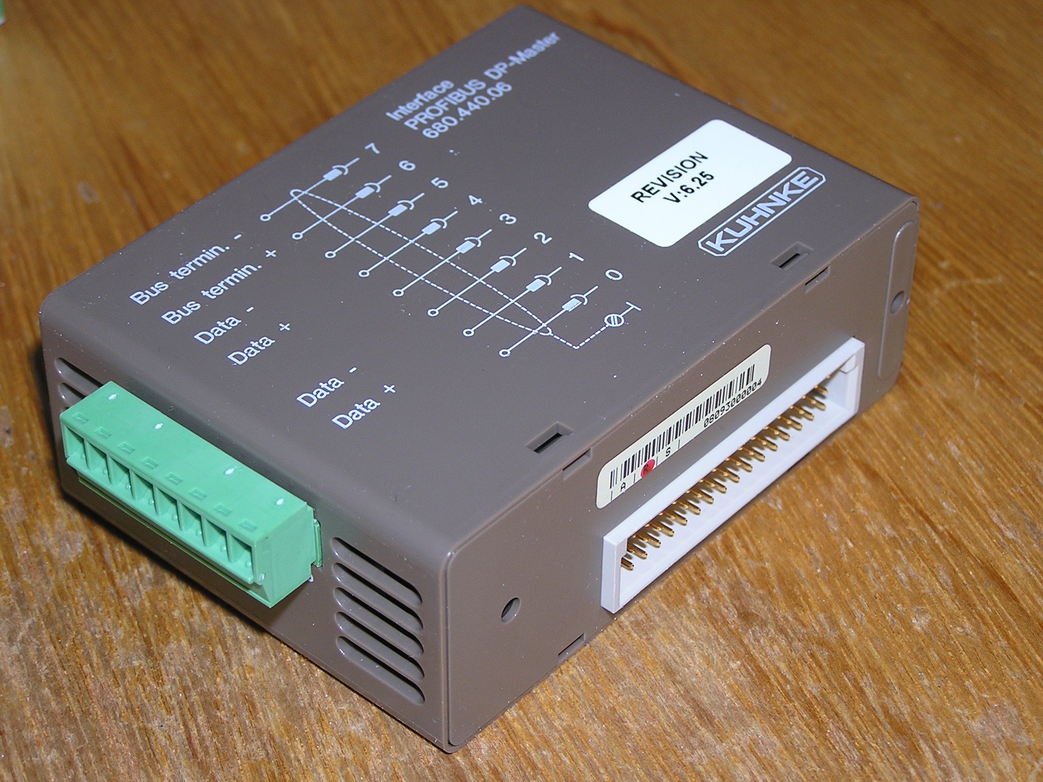NEW – Kuhnke KUAX 680 680.440.06 69836 PROFIBUS DP-Master 500 kBaud ...