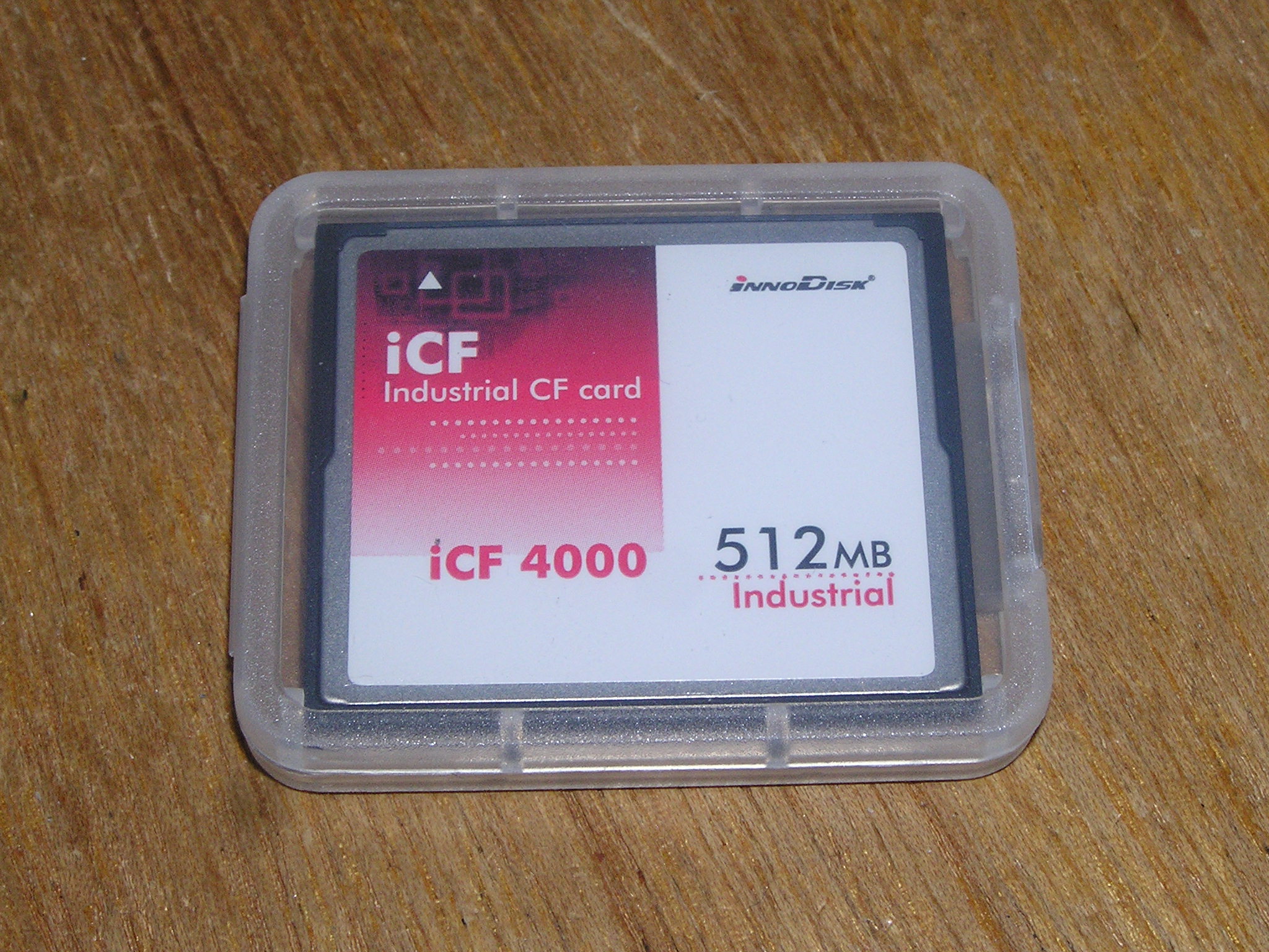 New – Innodisk DC1M-512D41AW1SB iCF 4000 512MB Industrial Wide-Temp CF ...