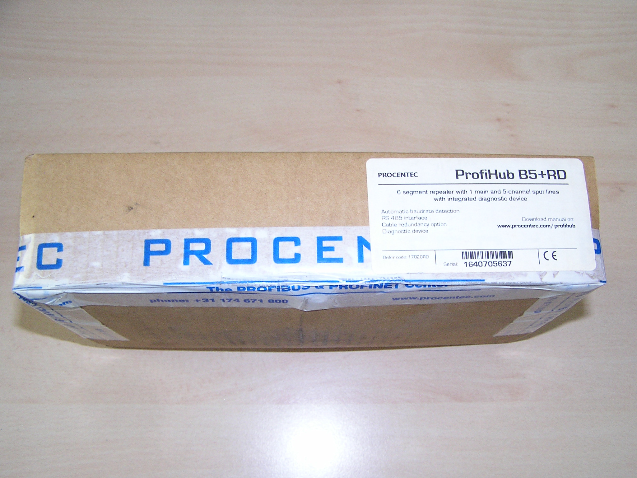 NEW – Procentec ProfiHub B5+RD 17020RD 6 segment Profibus Repeater ...