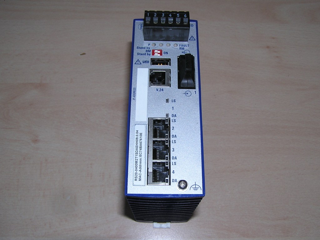 Hirschmann RS20-0400M2T1SDAE 943 434-009 Managed Rail Switch factory ...